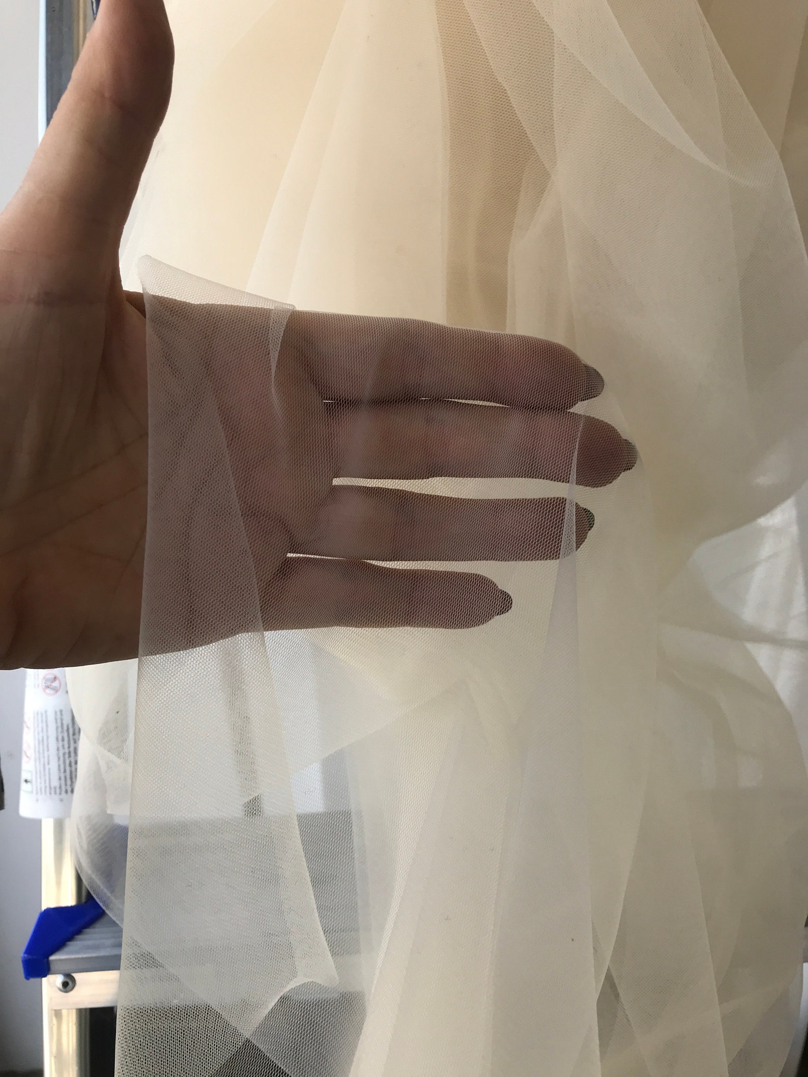 5m Lot Piece Antique Ivory Cream Colour Tulle Soft Small - Etsy