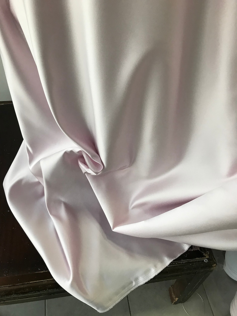 Pink Duchess Satin Polyester Duchess Satin Pink Bridal Satin - Etsy