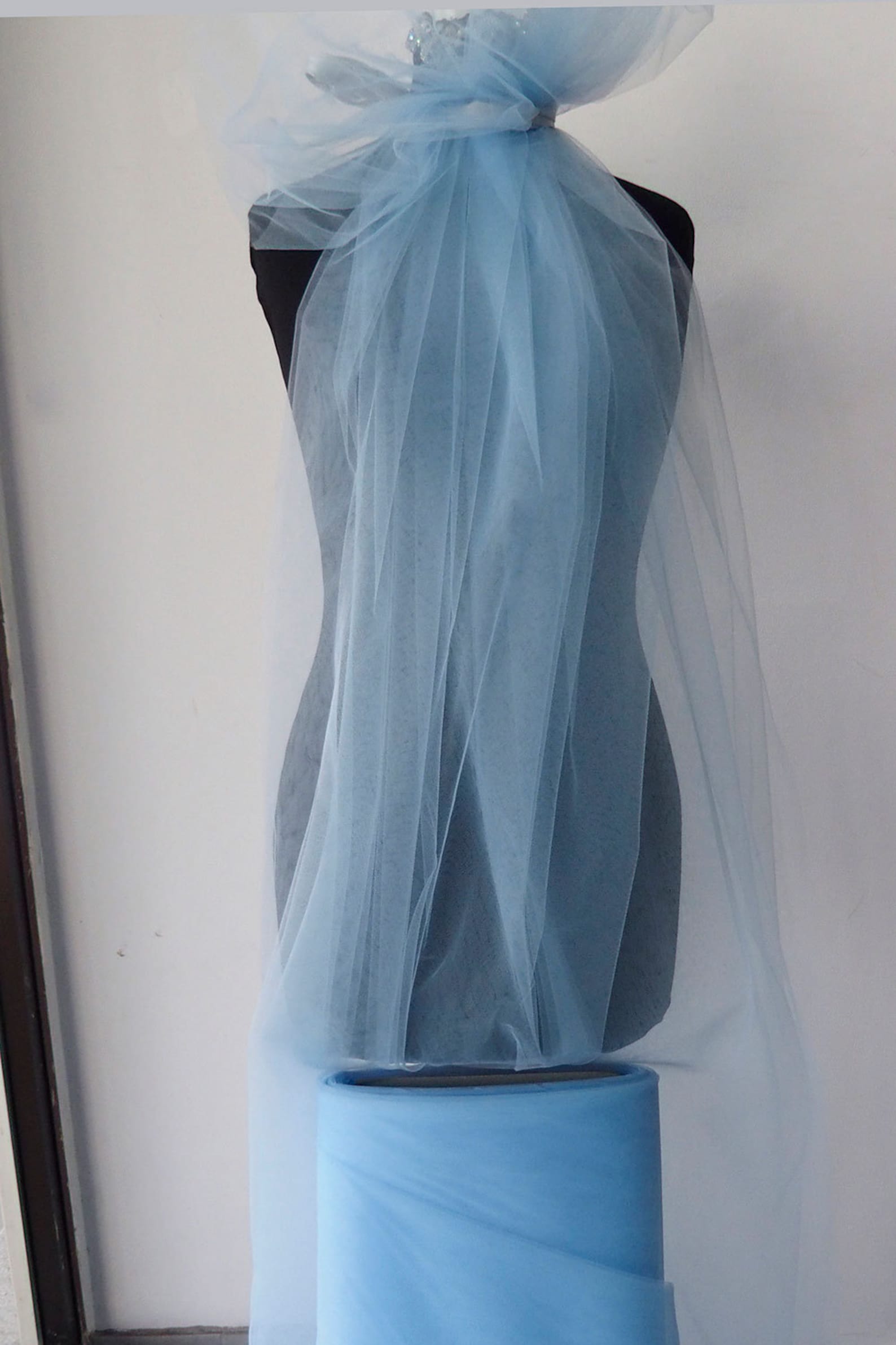 Sky Blue Tulle Fabric Baby Boy Under Skirting Tutus Skirts - Etsy