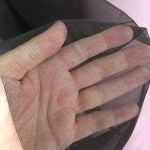 Brown Dark Skin Stretch Net 4 Way Stretch Mesh Tulle Spandex Elastane ...