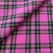 Pink Tartan Fabric, Poly Viscose Tartan, Check Design Tartan Fabric ...