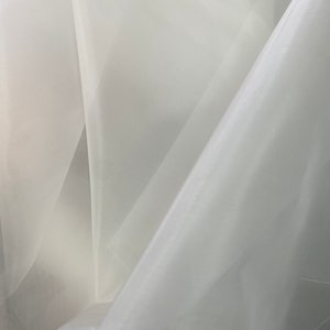 Crinoline Fabric Polyester Crinoline Fabric Pure White and off White ...