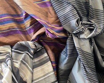 Stripe Taffeta | Etsy