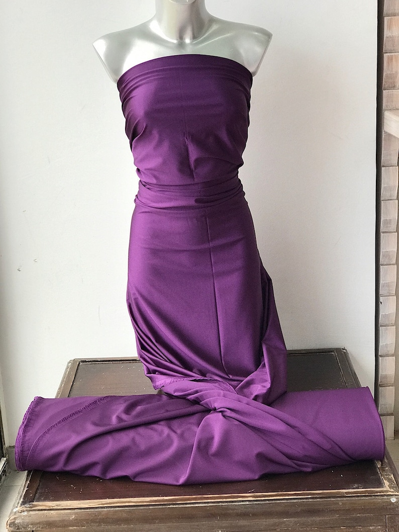 Purple Spandex High Performance Fabric 4 Way Stretch Costume - Etsy