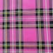 Pink Tartan Fabric, Poly Viscose Tartan, Check Design Tartan Fabric ...