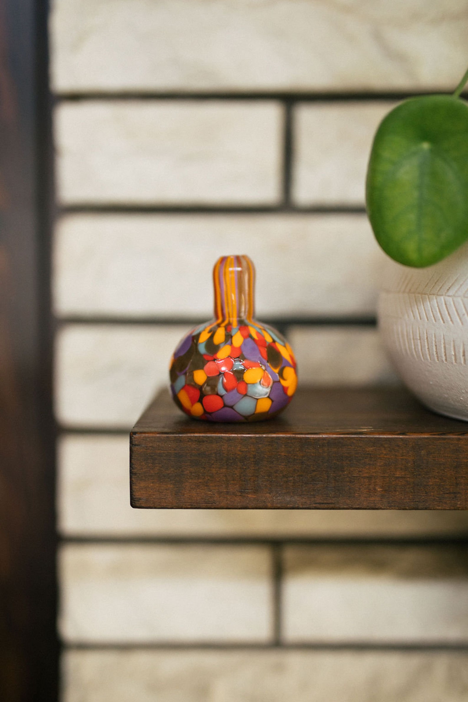 Glass Blown Jester Mini Vase - Etsy