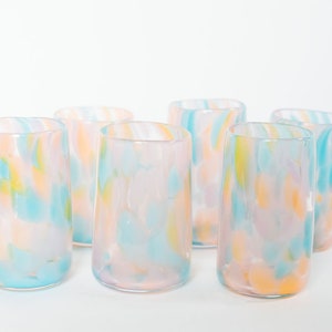 Glass Blown Little Fluffy Clouds Drinking Glass - Etsy