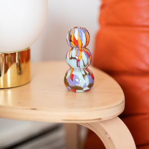 Glass Blown Jester Mini Vase - Etsy