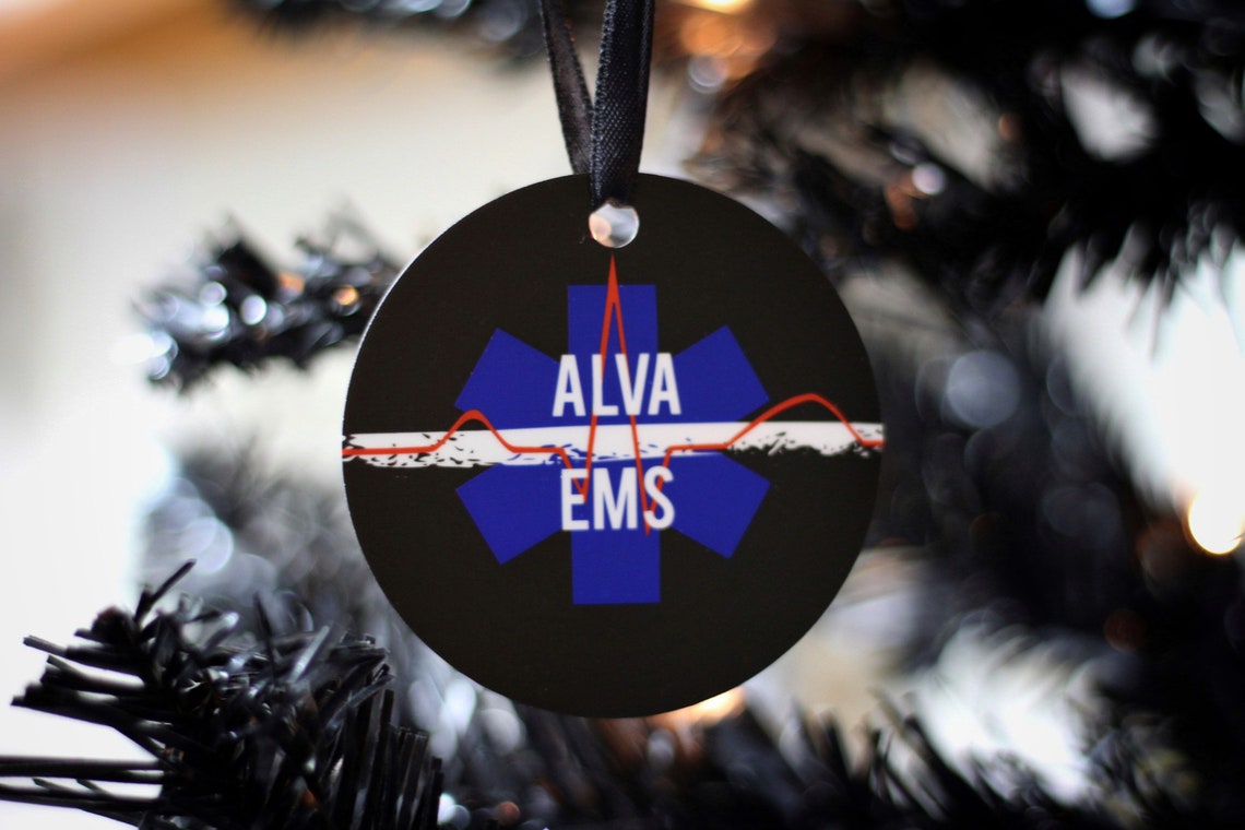 Personalized EMS Ornament Emergency Medical Services Star of | Etsy