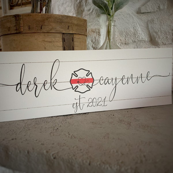Firefighter Wedding - Etsy