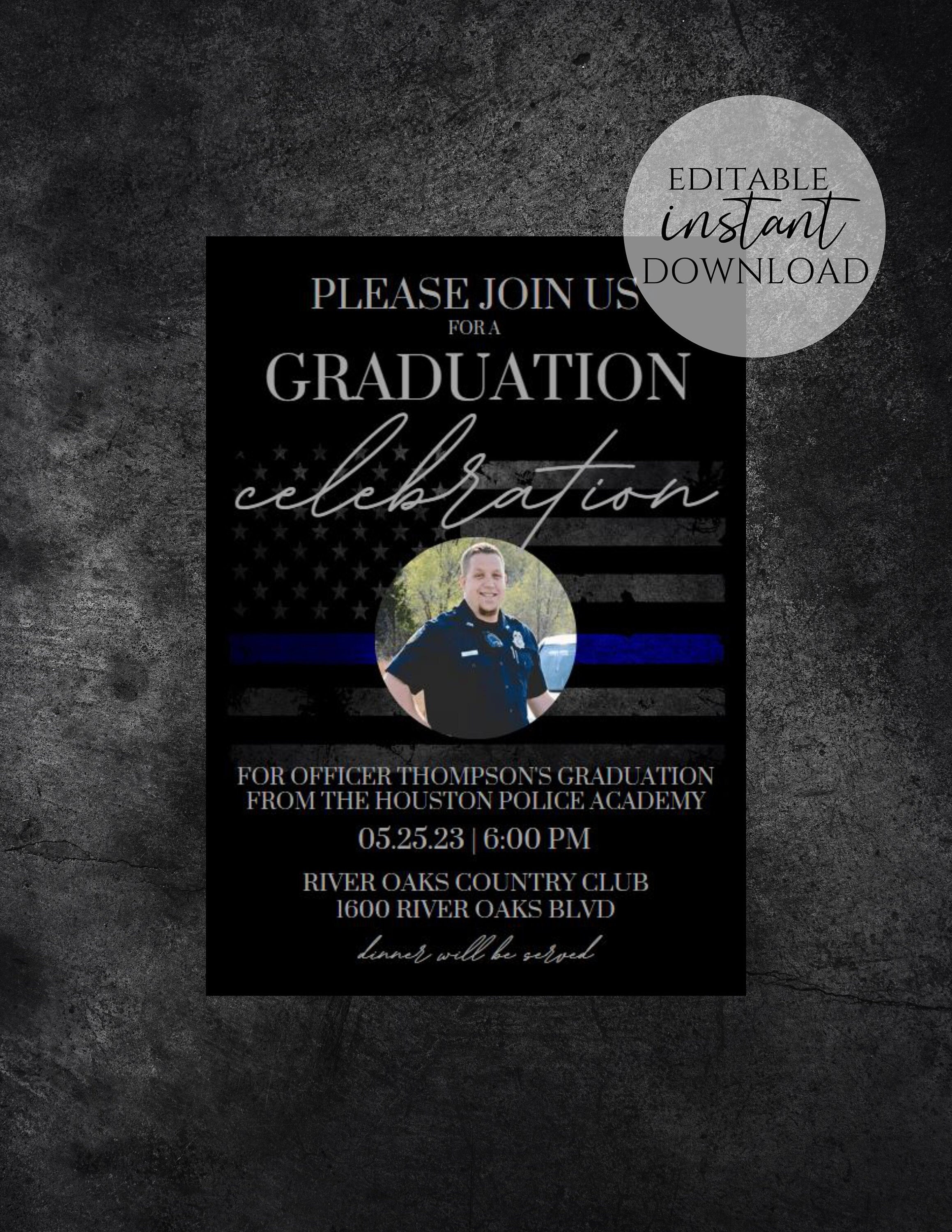 Police Academy Graduation Party