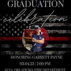 Personalized Firefighter Graduation Invitation Template, Graduation ...