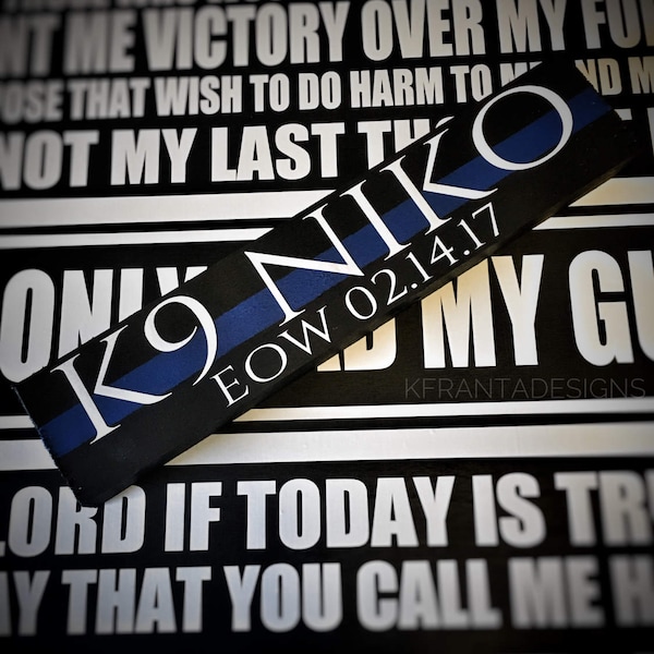 Personalized Sheriff Desk Name Plates - Etsy