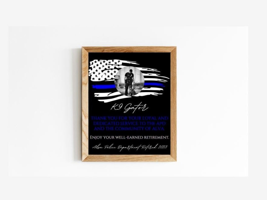 Personalized Police Retirement Sign Template, Retirement Party Welcome ...
