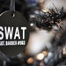 Swat SWAT Special Weapons and Tactics Personalized Black Metal Ornament ...