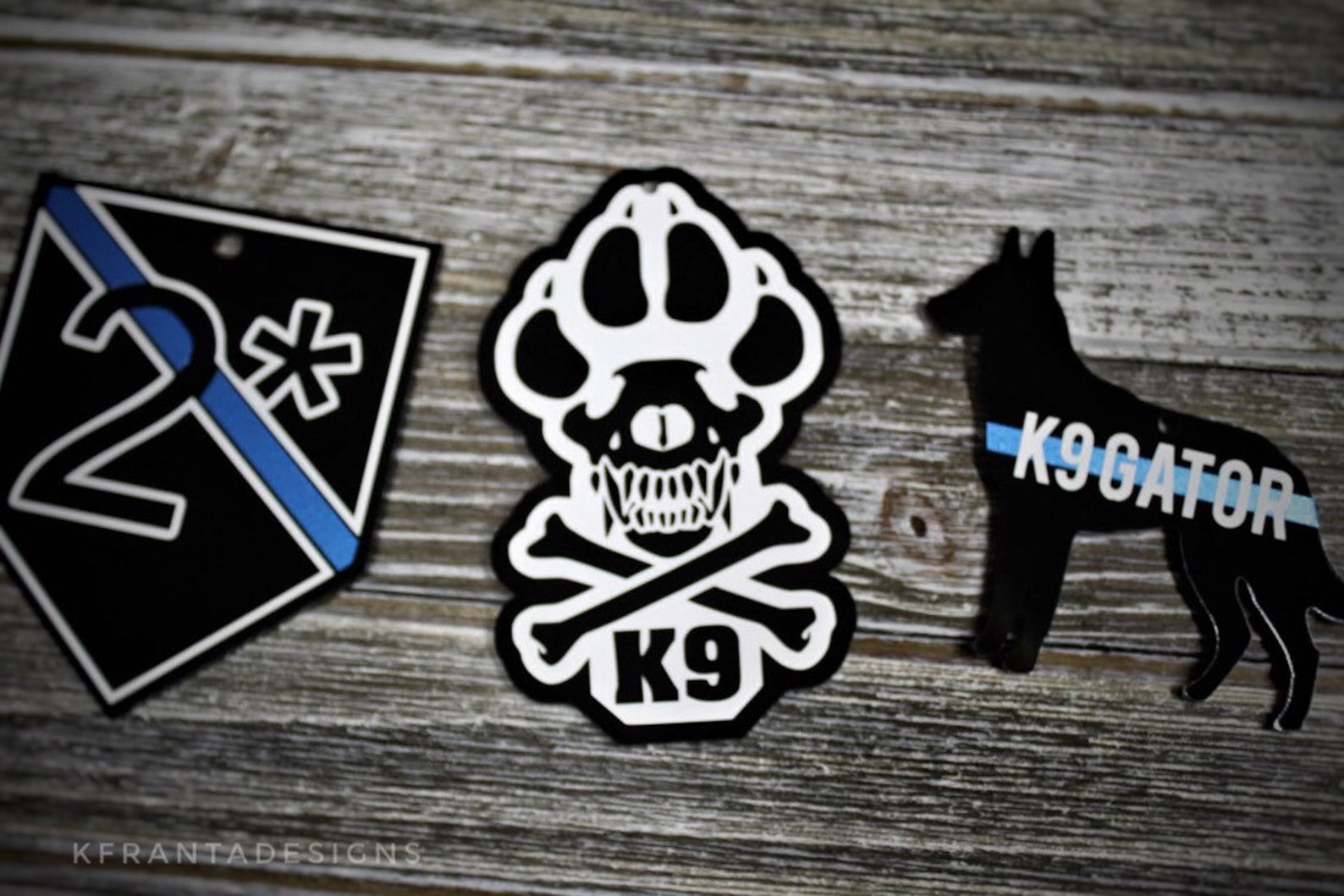 K9 Ornament Skull and Crossbones Law Enforcement Police - Etsy