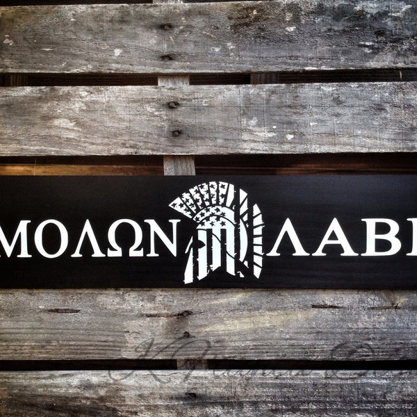 Molon Labe - Etsy