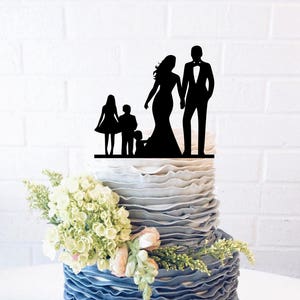 Custom Wedding Cake Topper curvy bride Cake topper groom in | Etsy