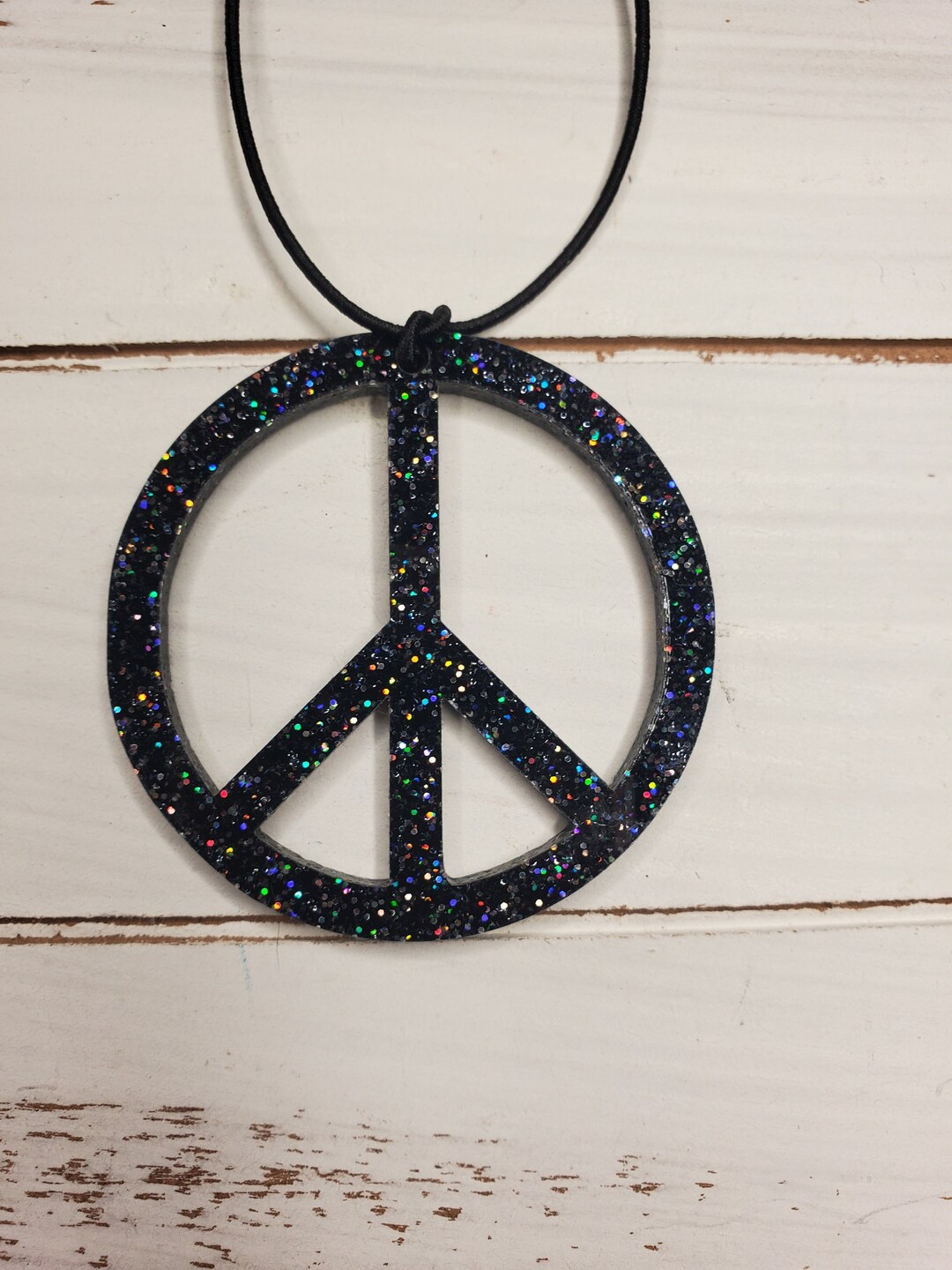 Peace Sign Car Mirror Charm Hippie Car Boho Car Car - Etsy
