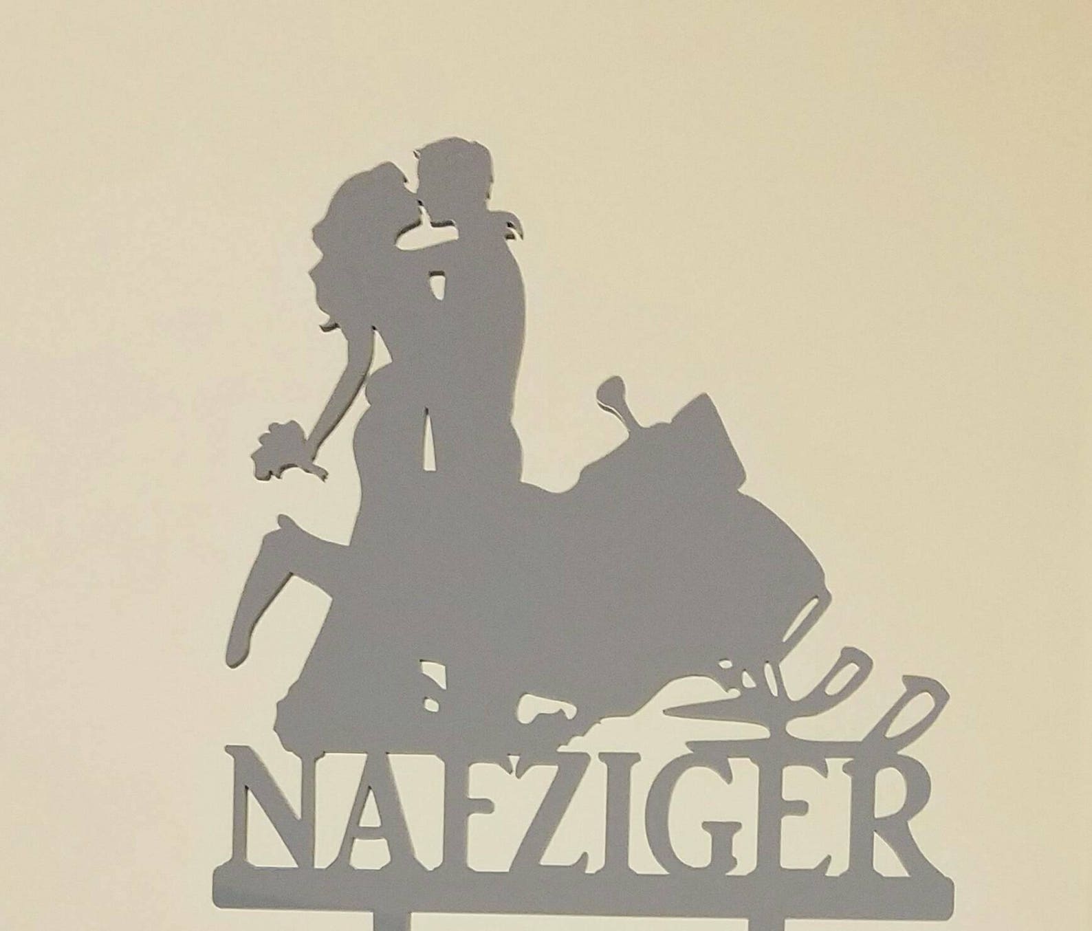 Snow Wedding Cake Topper, Snow Topper, Snow Cake, Snow Name, Wedding ...