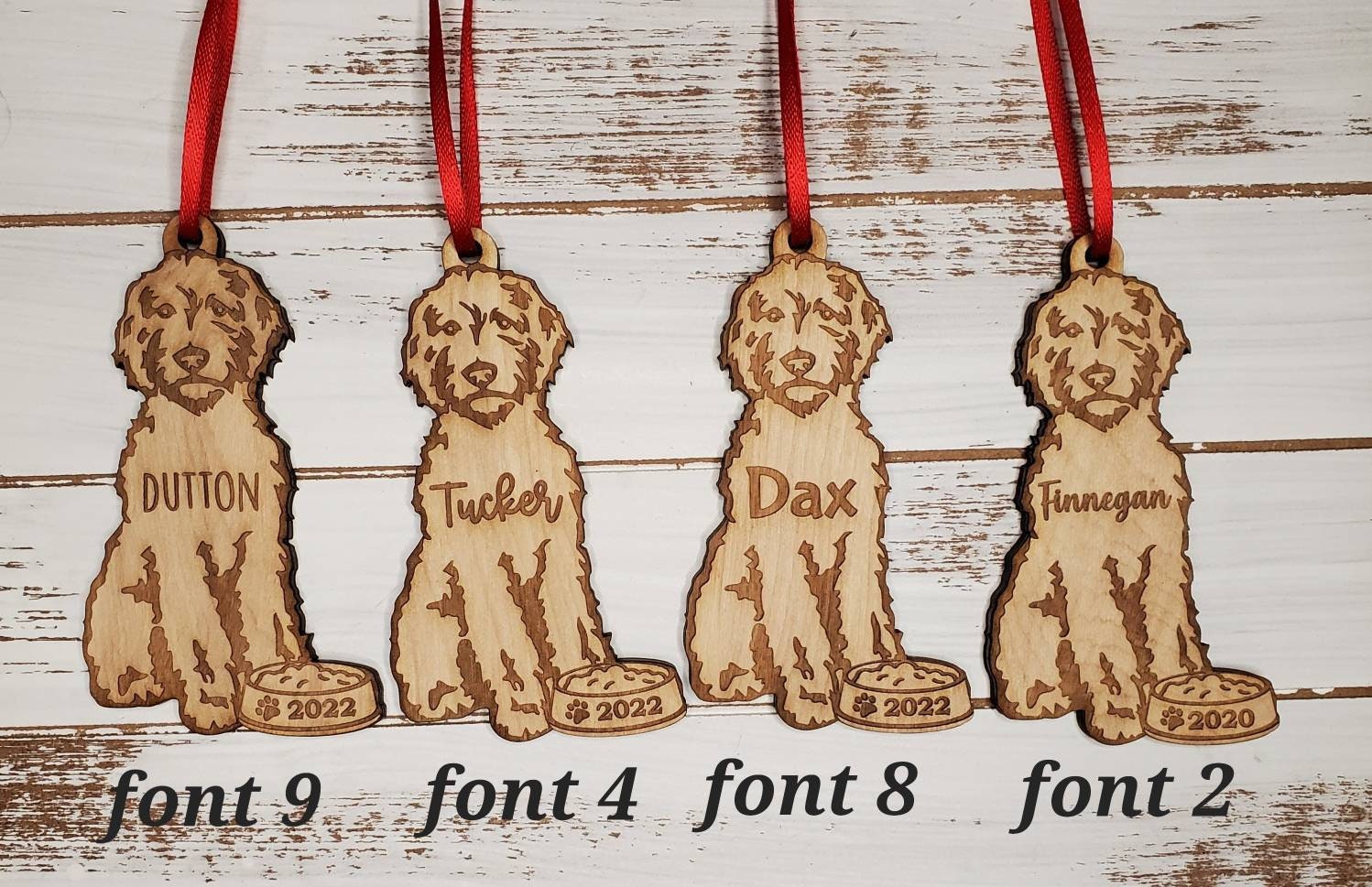 Wooden Golden Doodle Christmas Ornament Labradoodle Christmas - Etsy