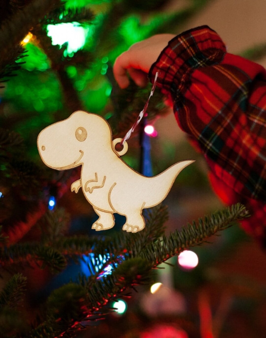 T-rex Dinosaur Ornament, T-rex Christmas Ornament, T-rex Ornament, Baby ...