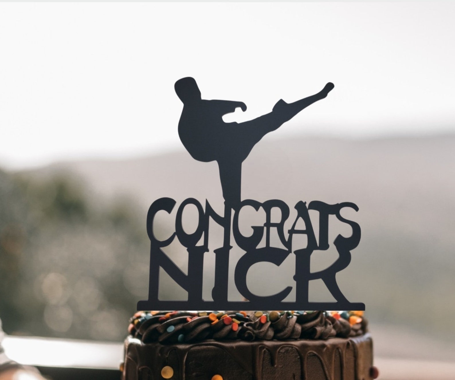 Karate Cake, Karate Topper, Karate Birthday, Ninja Cake Topper, Ninja ...