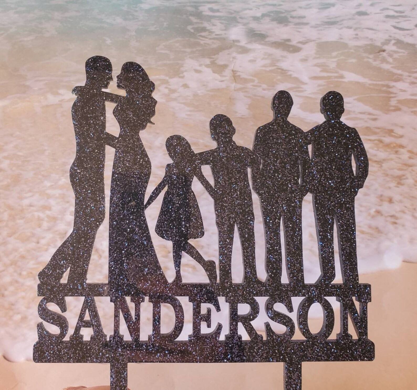 Blended Family Topper Wedding Topper Wedding Cake Topper - Etsy