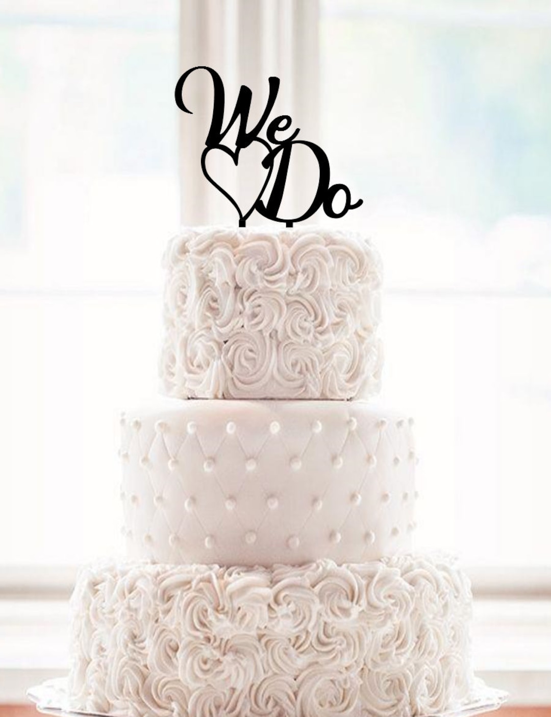 We Do Cake Topper We Do Wedding Cake Topper We Do Topper Cute - Etsy