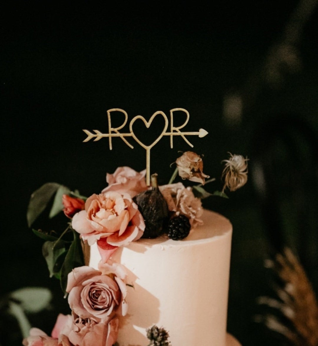 Arrow Wedding, Wedding Cake Topper, Arrow Cake Topper, Arrow Topper ...