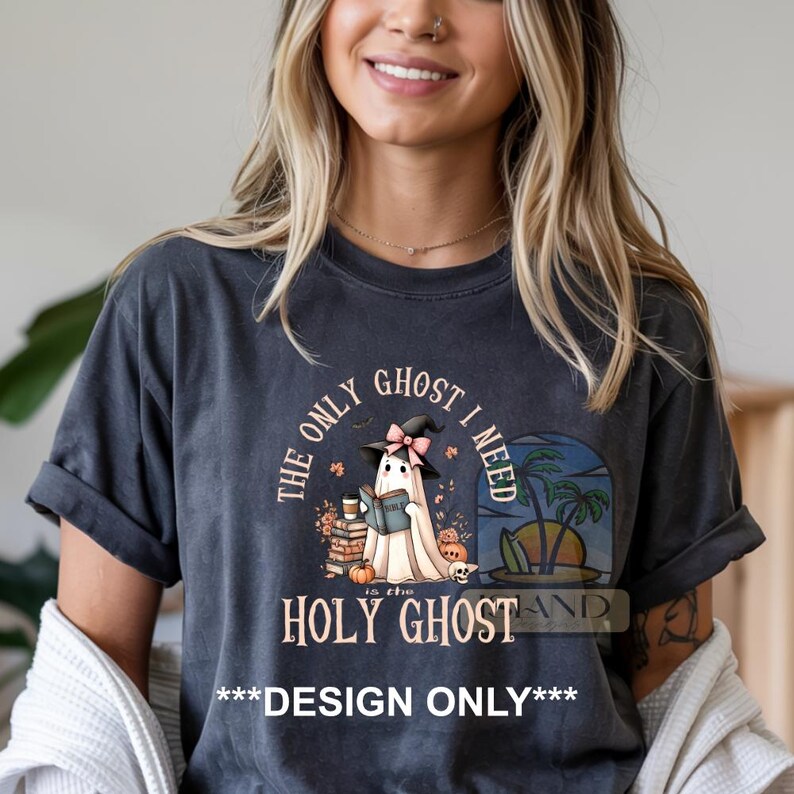 Christian Halloween Ghost PNG: Faith-based Graphic (300 DPI) - Etsy