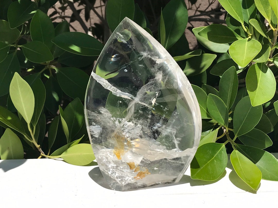 Flame Shaped Quartz Crystal - Etsy
