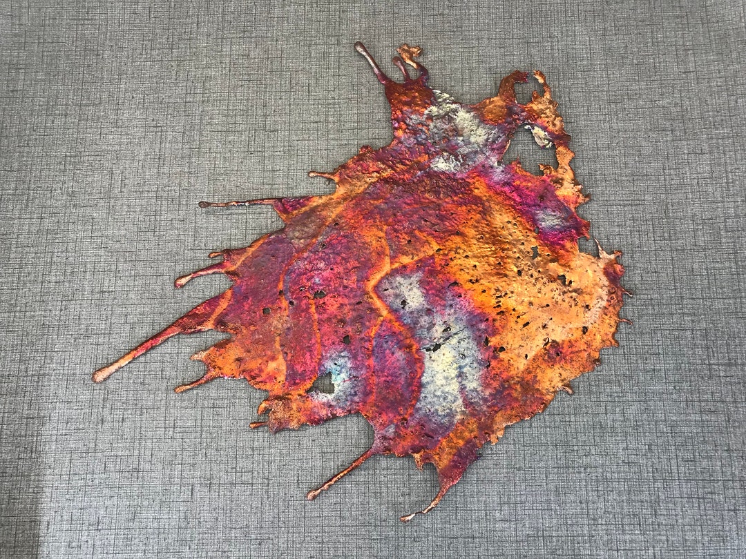 Unparalleled Rainbow Splash Copper Wall Decor - Etsy