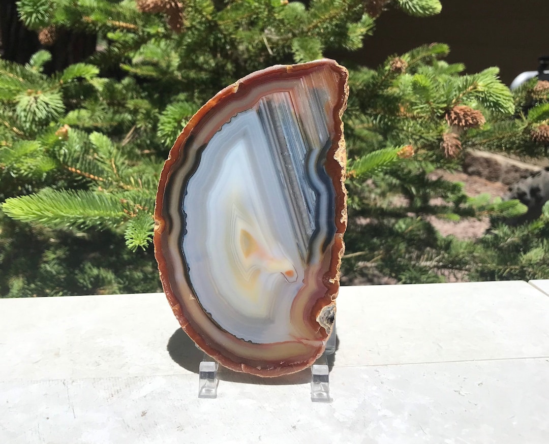 Waterline Agate Slice - Etsy