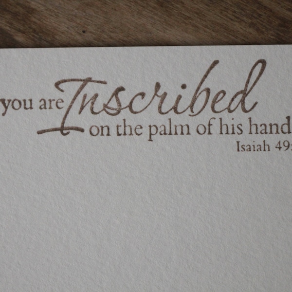 Isaiah 49 16 - Etsy