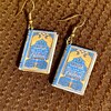 Book Earrings, Shakespeare Earrings, Comple Works of William ...