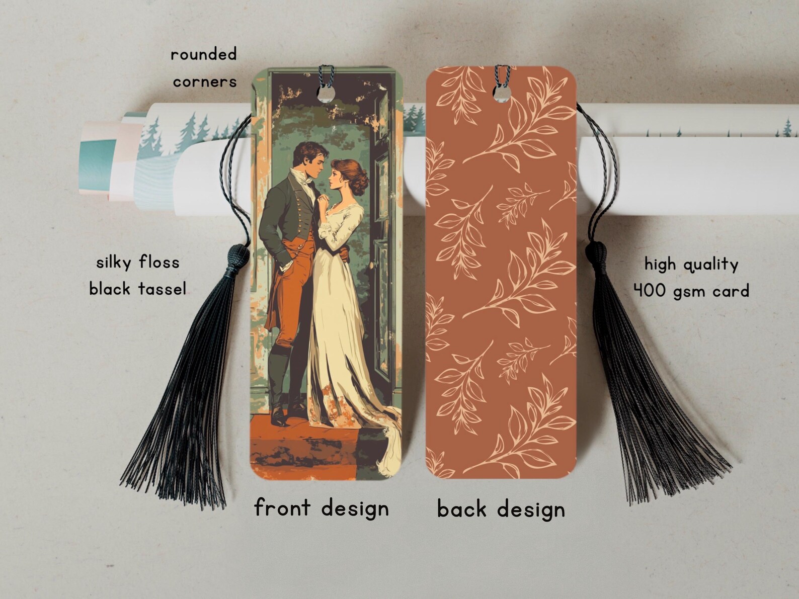 Retro Style Bookmark- Pride and Prejudice Bookmark - Mr Darcy - Cute ...