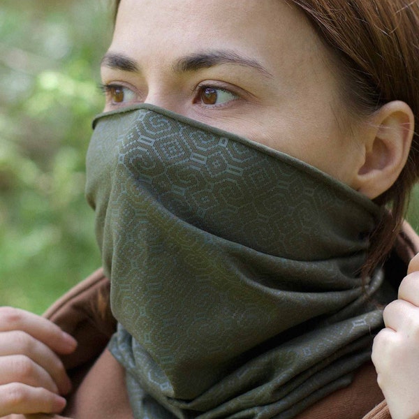 Half Face Mask Scarf - Etsy