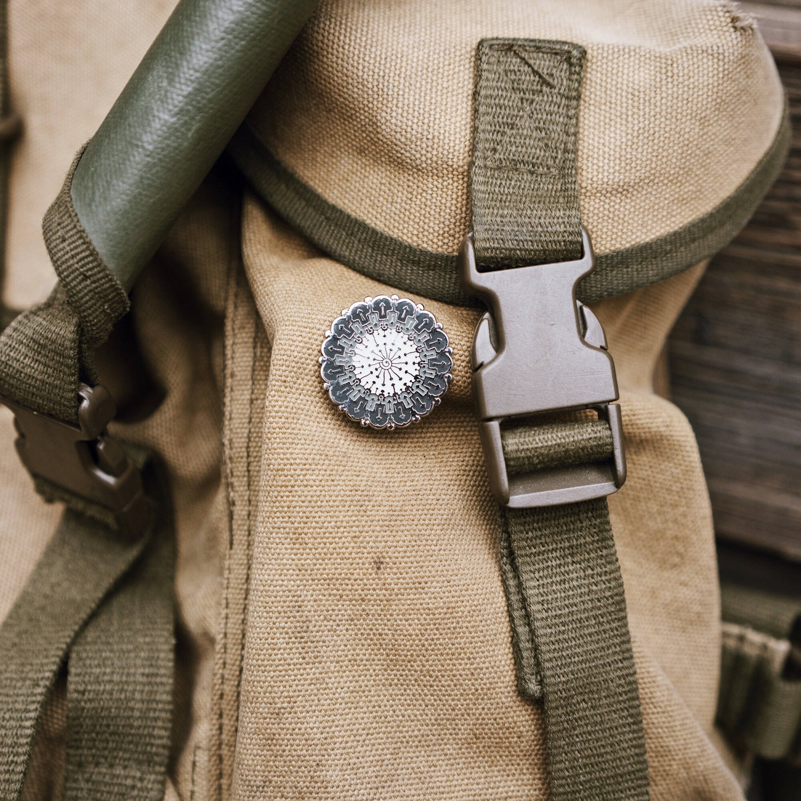 Enamel Lapel Pin Enamel Pin Badge Sacred Geometry Hatpin - Etsy