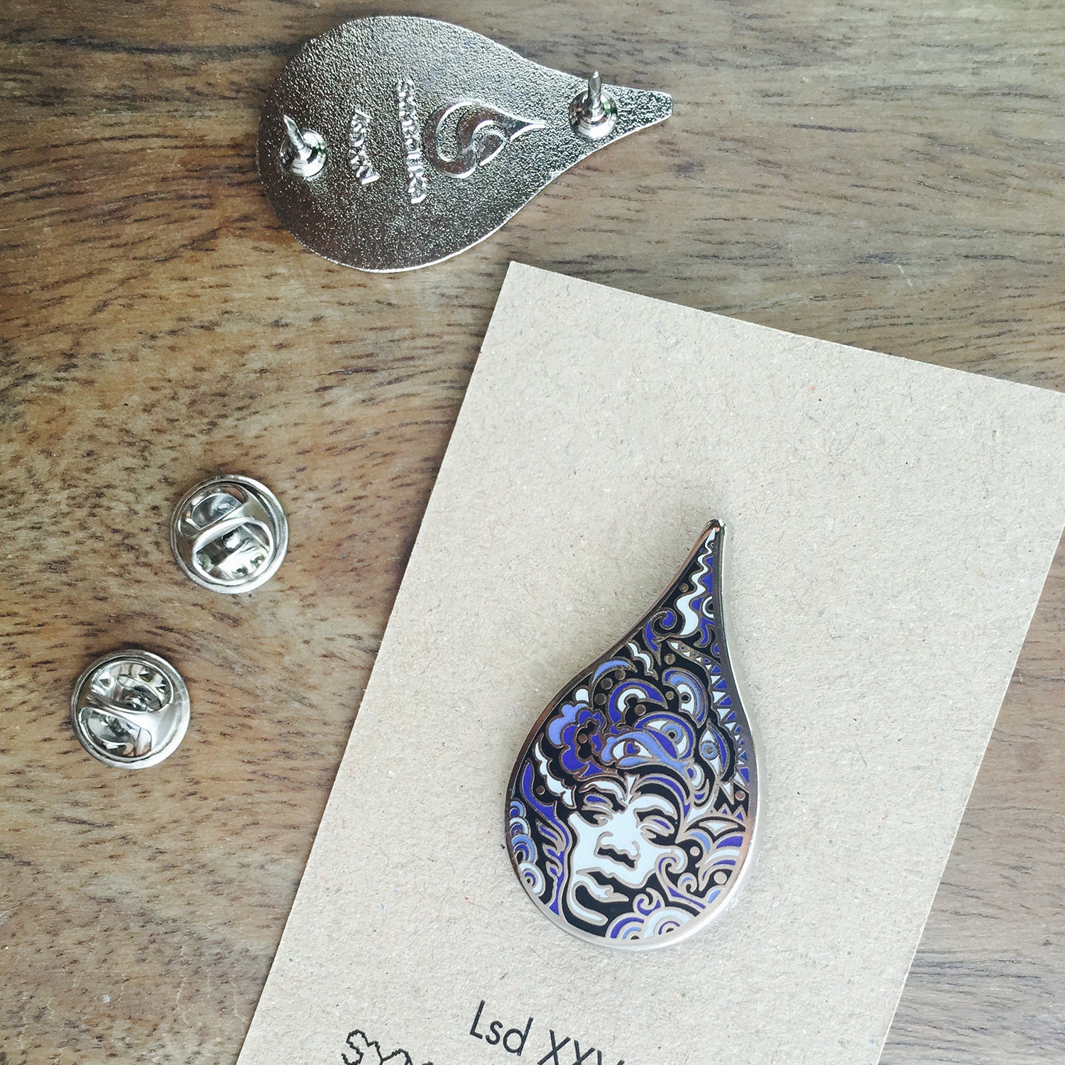 Psychedelic Hat Pins Sacred Geometry Pin Badge LSD Pin - Etsy