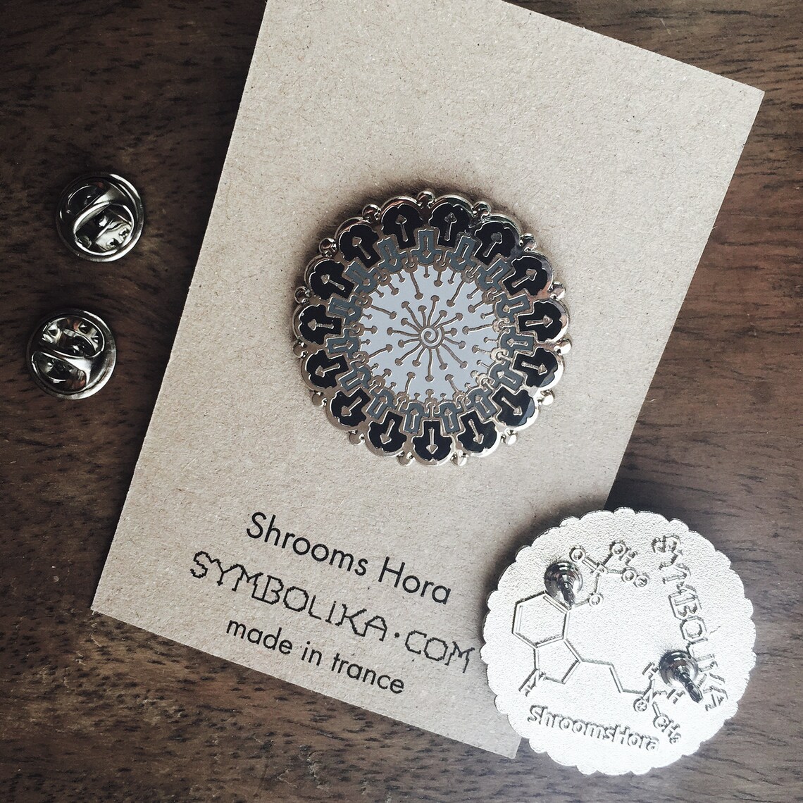 Enamel Lapel Pin Enamel Pin Badge Sacred Geometry Hatpin - Etsy