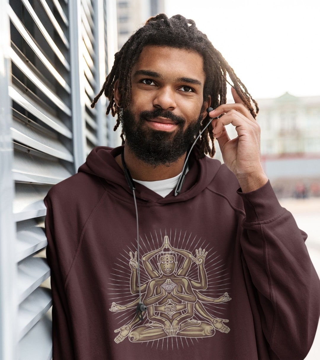 Buddha Hoodie: Unisex Spiritual Psychedelic Clothing - Etsy