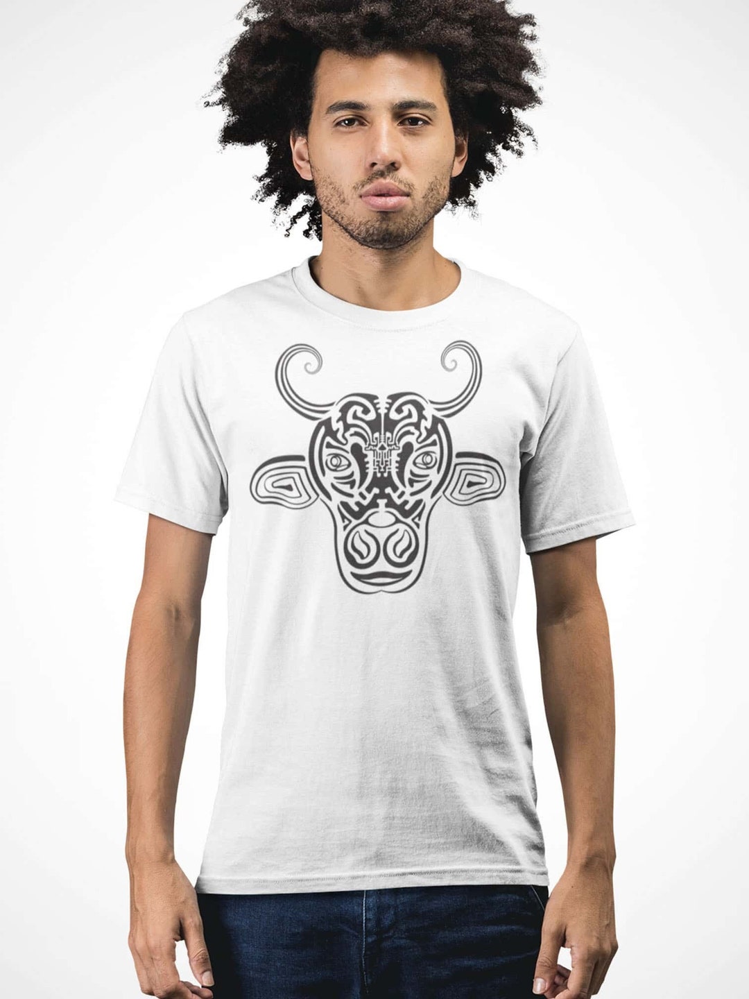 Holy Cow Made to Order Men T-shirt - White - Etsy