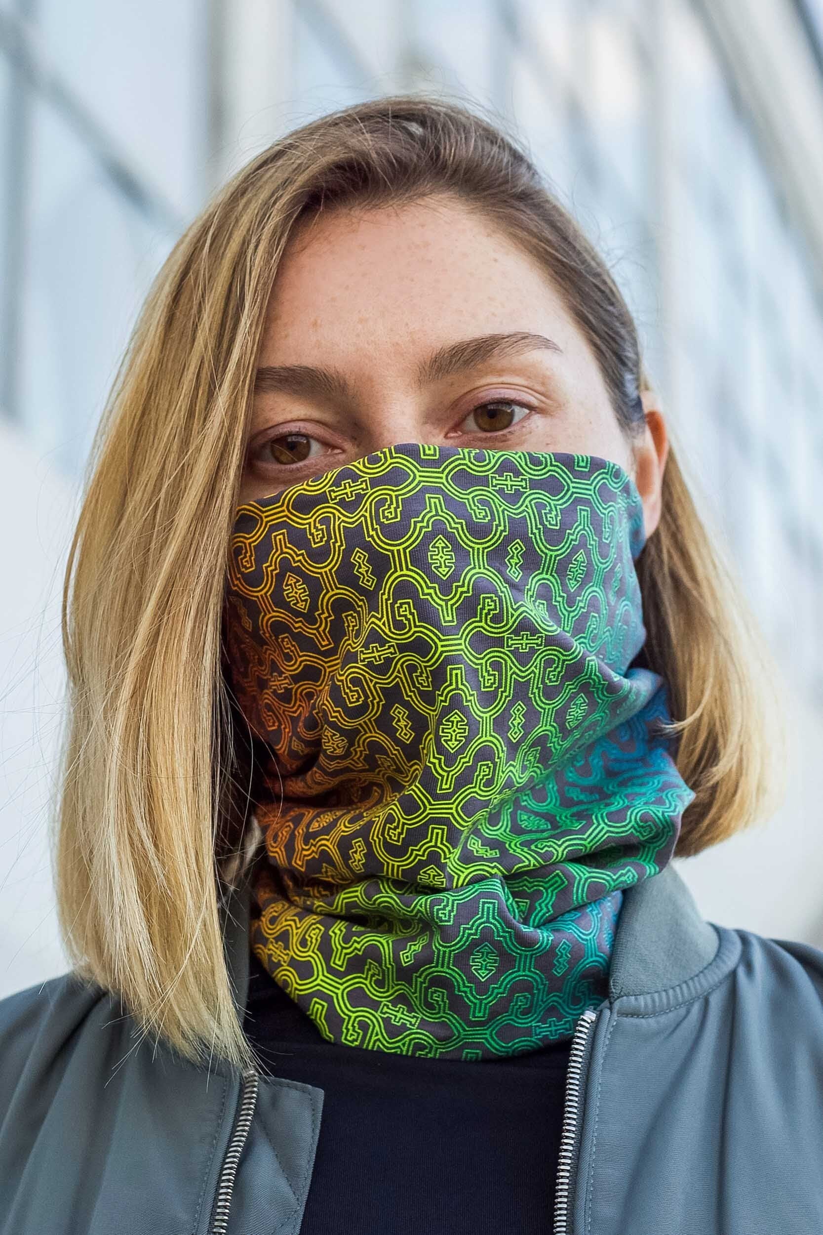 Face Protection Mask Mouth Face Mask Neck Gaiter Facemask - Etsy