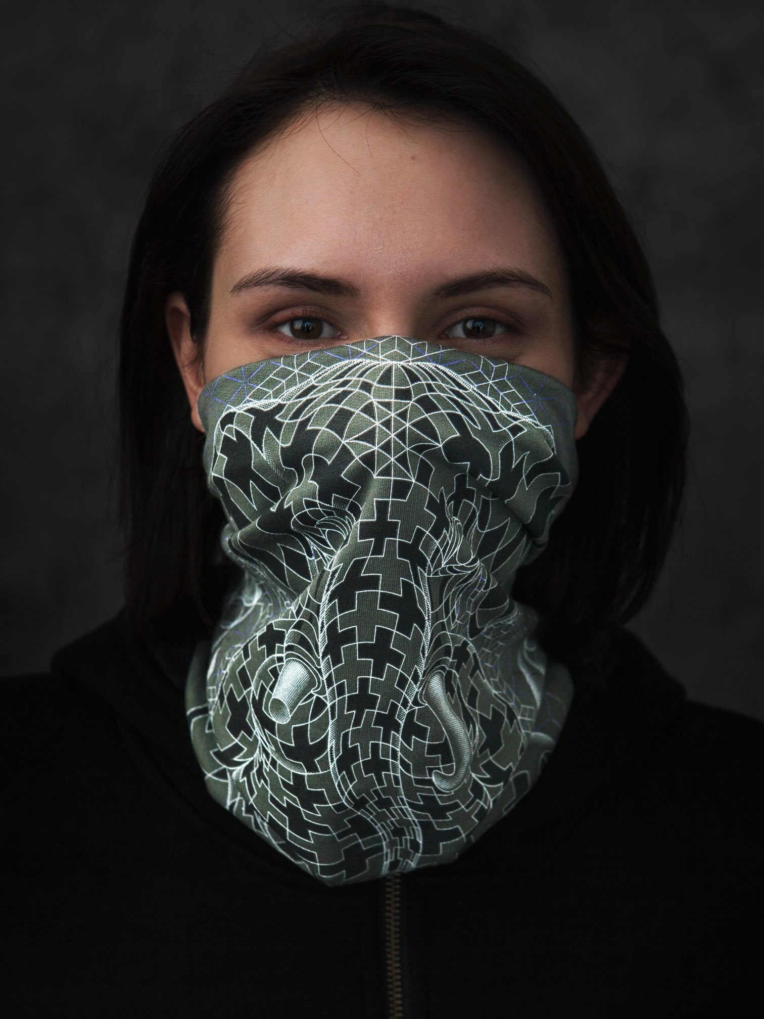 Neck Gaiter Bandana Snood Rave Dust Maskneck Tube Scarf - Etsy