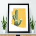 Arizona State Flower Saguaro Cactus Digital Download Art, Usa Geography ...