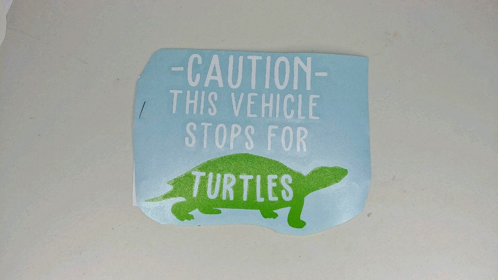 Turtle Crossing Decal | Etsy