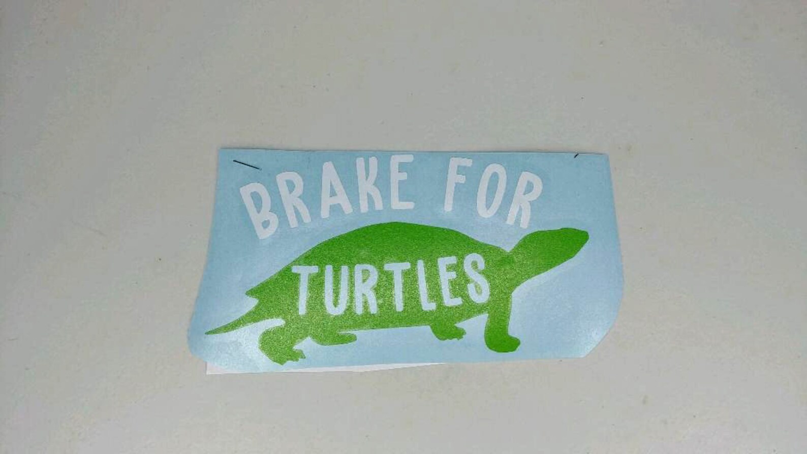 Turtle Crossing Decal | Etsy