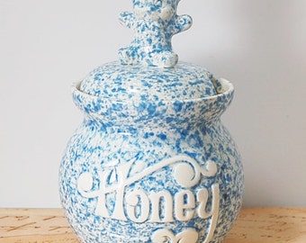 Vintage honey pot | Etsy