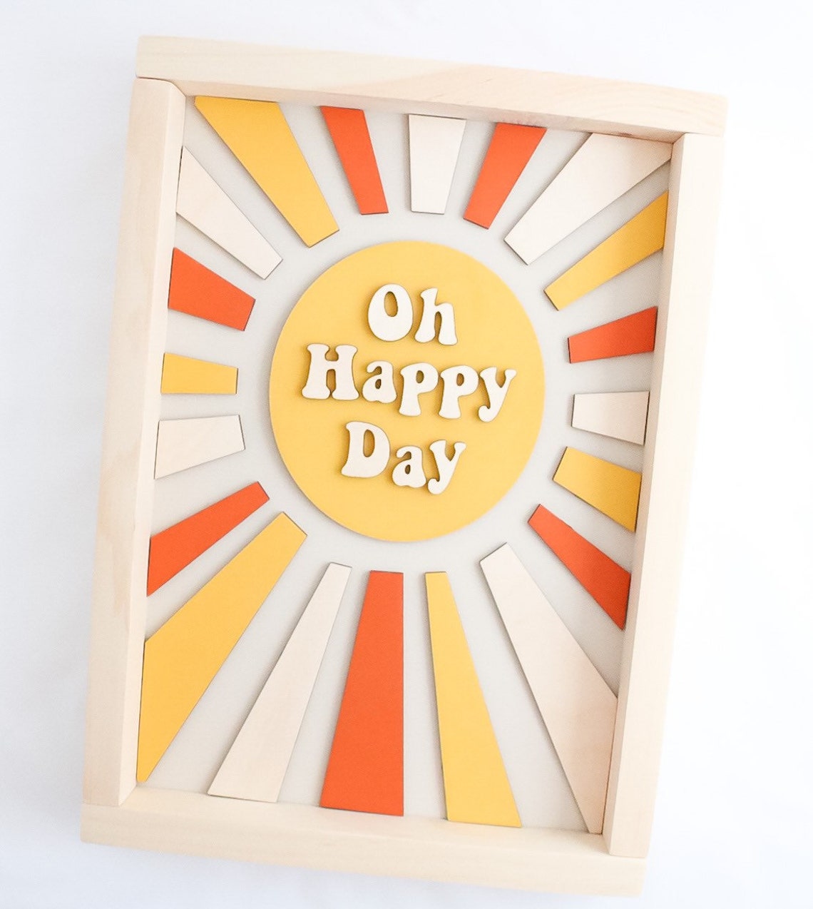 Boho Sunshine Framed Sign 3D Sunshine Sign Boho Nursery - Etsy